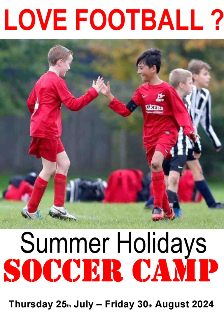 Summer Holidays Soccer Camp
